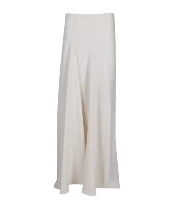 P.a.r.o.s.h High Waist Flared Midi Skirt