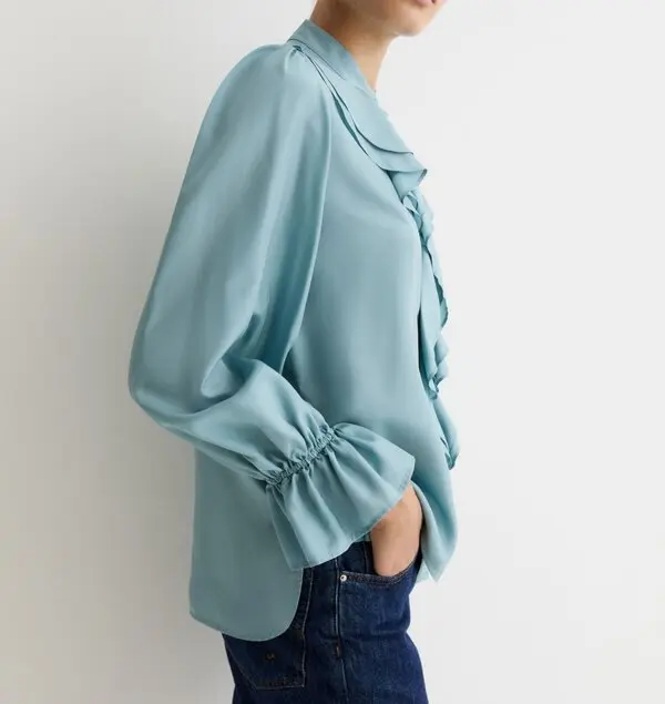 Marella Long-sleeved Ruffled Shirt