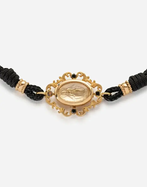 Dolce & Gabbana Sicily Fabric Bracelet