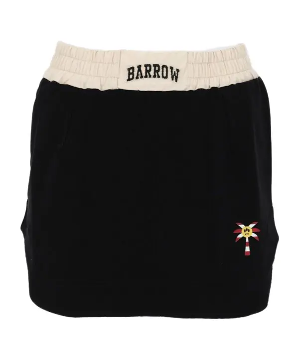 BARROW Logo Detail Sweat Skirt