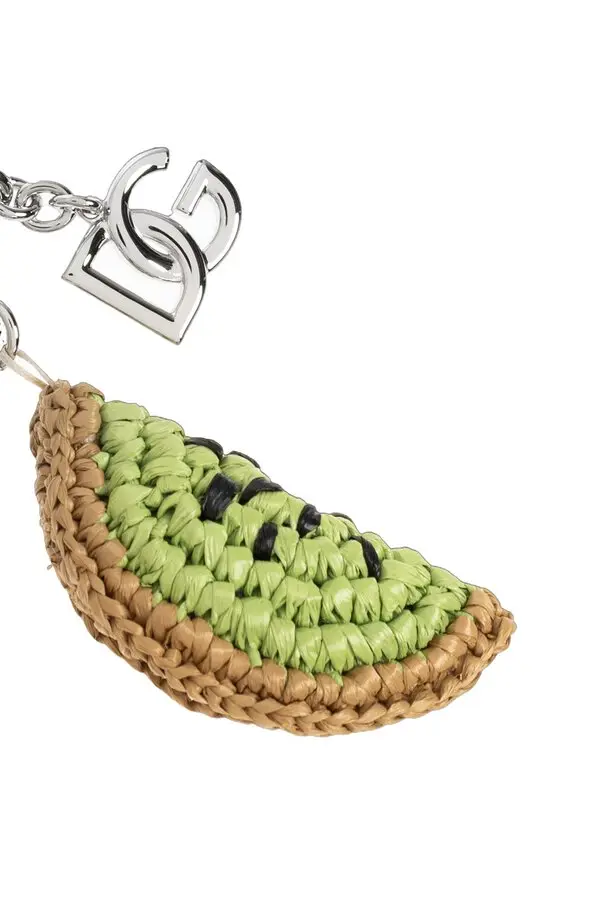 Dolce & Gabbana Dolce Gabbana Crochet Fruit Keychain