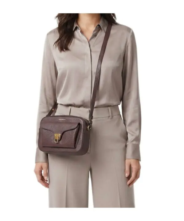 COCCINELLE Zippered Shoulder Bag