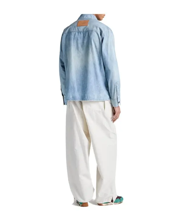 J.W.ANDERSON Slant Pocket Shirt In Pale