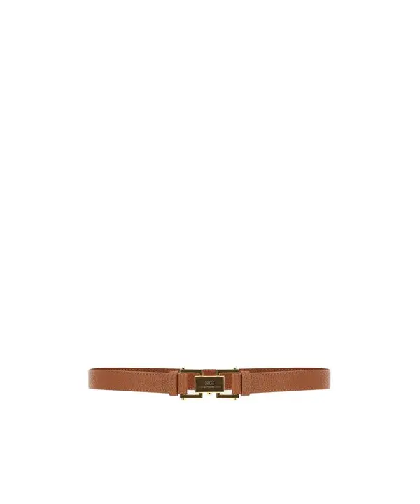 Elisabetta Franchi Adjustable Waistband - Brown