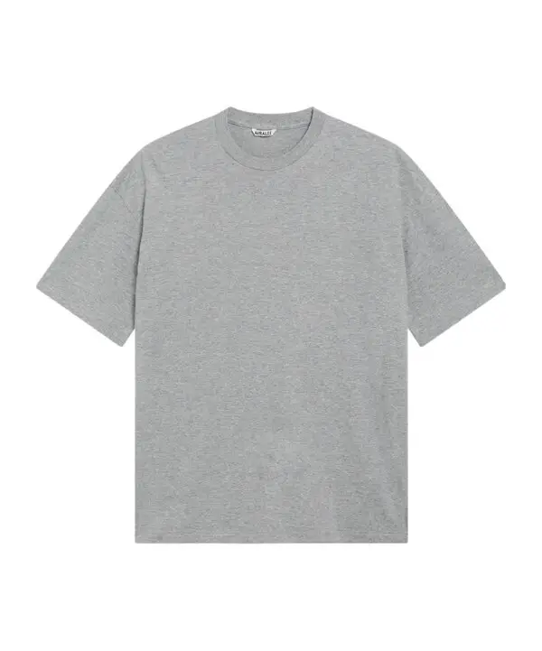Auralee Relaxed Crewneck T-shirt - Grey