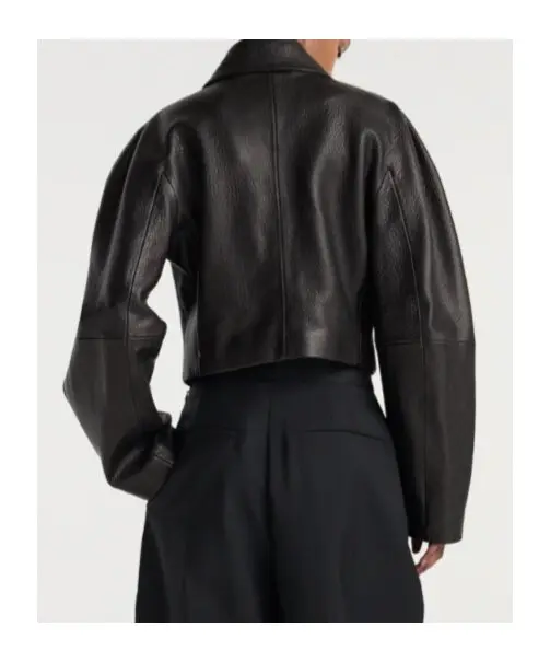 RÓHE Long-sleeve Leather Jacket