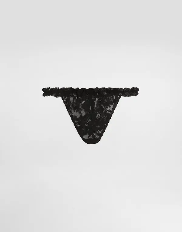 Dolce & Gabbana Dolce Gabbana Ruffled Lace Briefs