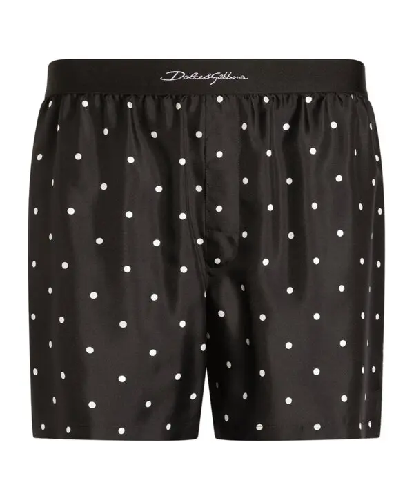 Dolce & Gabbana Dolce Gabbana Printed Regular-fit Boxer Shorts