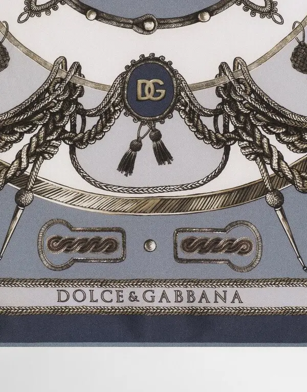 Dolce & Gabbana Dolce Gabbana Rope Print Scarf
