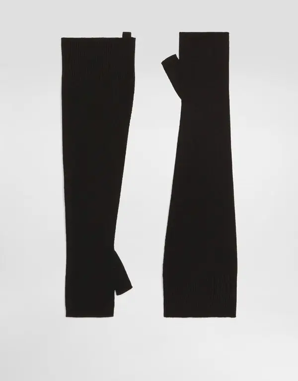 Dolce & Gabbana Dolce Gabbana Rib Knitted Gloves