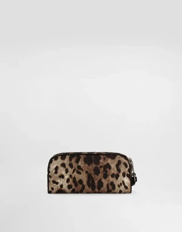 Dolce & Gabbana Leopard-print Wash Bag
