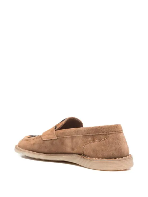 Dolce & Gabbana Dolce Gabbana Logo Detail Flat Shoes