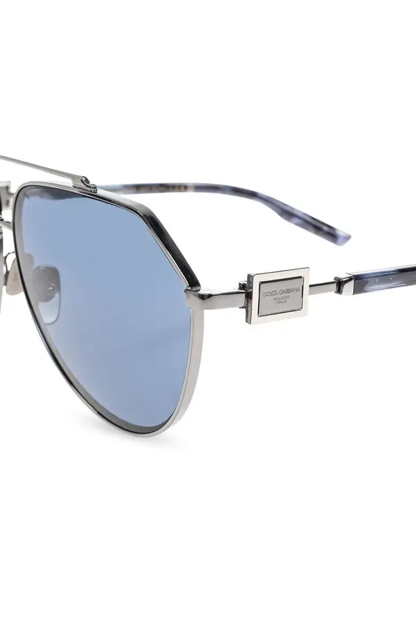 Dolce & Gabbana Dolce Gabbana Eyewear Pilot Frame Sunglasses