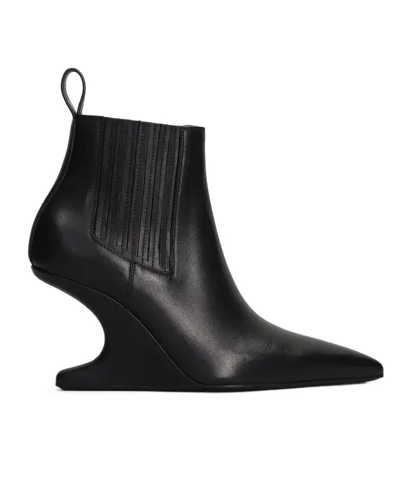 Rick Owens Cantilever 8 Ankle Boots - Black