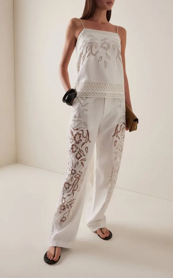 Adam Lippes Lark Broderie Anglaise Top