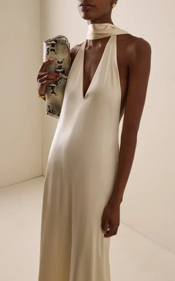 Adam Lippes Lyford Stretch Charmeuse Dress