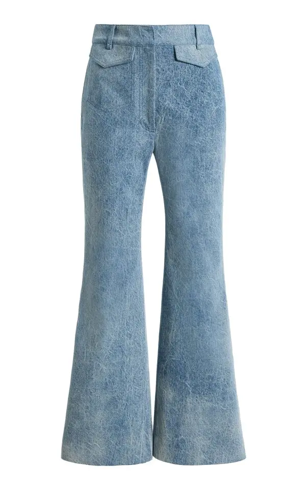 Adam Lippes Maxine Jeans - Light Blue