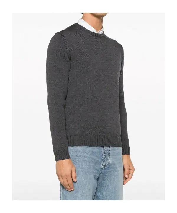 ZANONE Ribbed Virgin Wool Jumper
