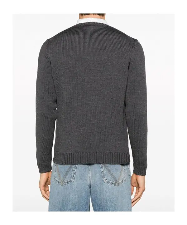 ZANONE Ribbed Virgin Wool Jumper
