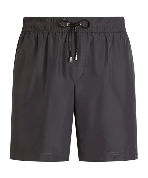 Dolce & Gabbana Dolce Gabbana Elastic Waist Swim Shorts