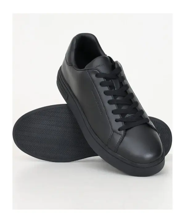 Armani Exchange Leather Sneakers