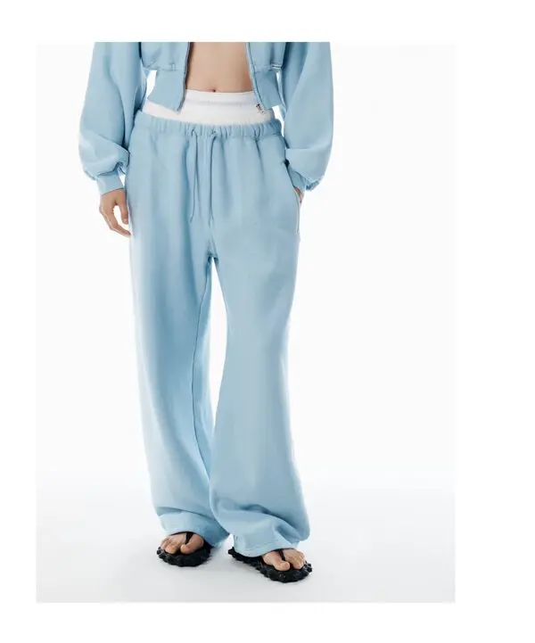 Alexander Wang Layered Wide-leg Sweatpants
