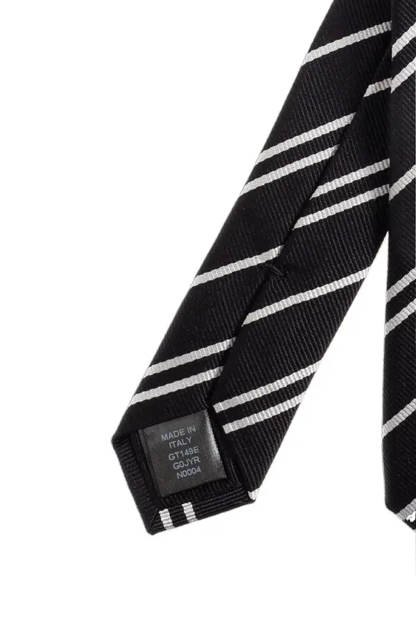 Dolce & Gabbana Dolce Gabbana Striped Jacquard Tie