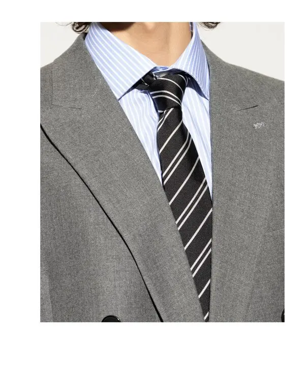 Dolce & Gabbana Dolce Gabbana Striped Jacquard Tie