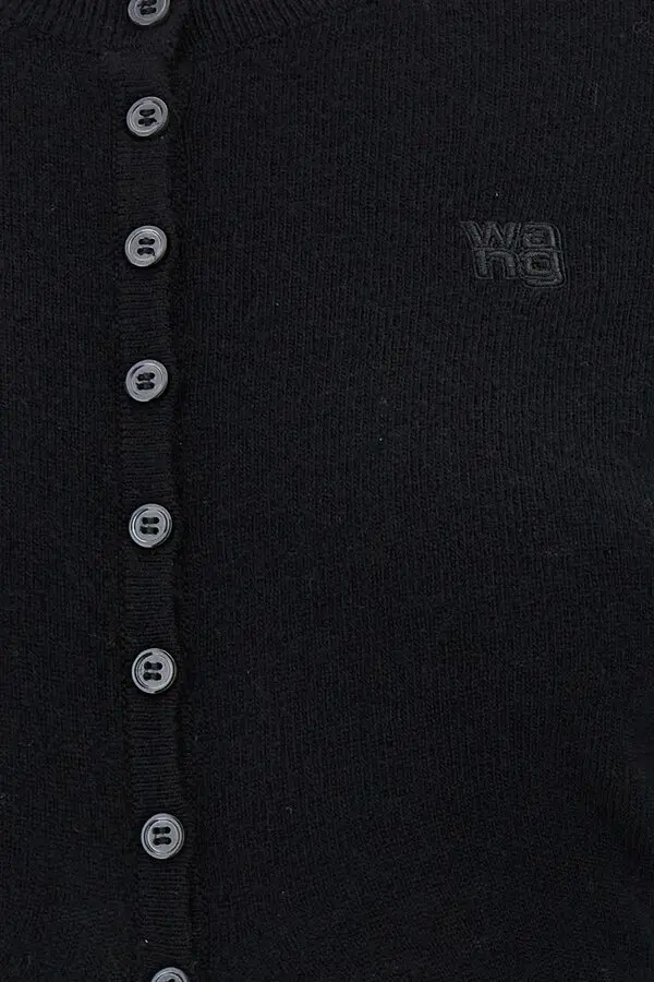 Alexander Wang Split-hem Knitted Cardigan