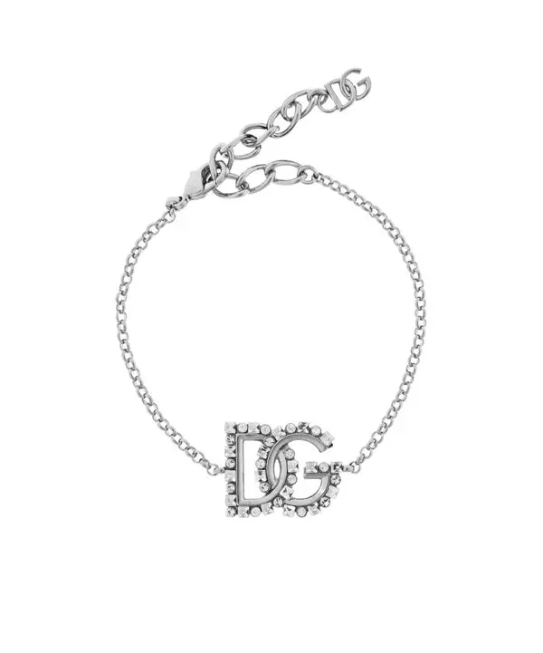 Dolce & Gabbana Dolce Gabbana Dg Logo Embellished Bracelet