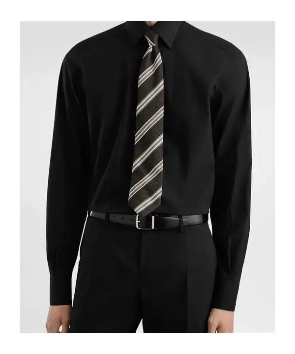 Dolce & Gabbana Dolce Gabbana Striped Jacquard Tie