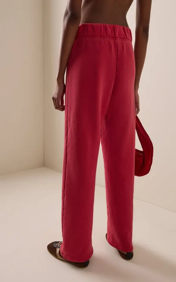 LES TIEN Classic Cotton Straight-leg Pants
