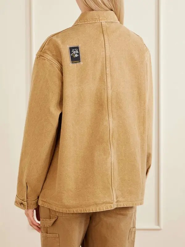 Sea Winslow Patch-detailed Denim Jacket