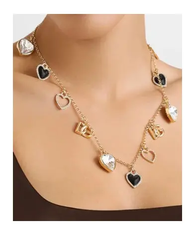 Dolce & Gabbana Dolce Gabbana Tailoring Hearts Necklace