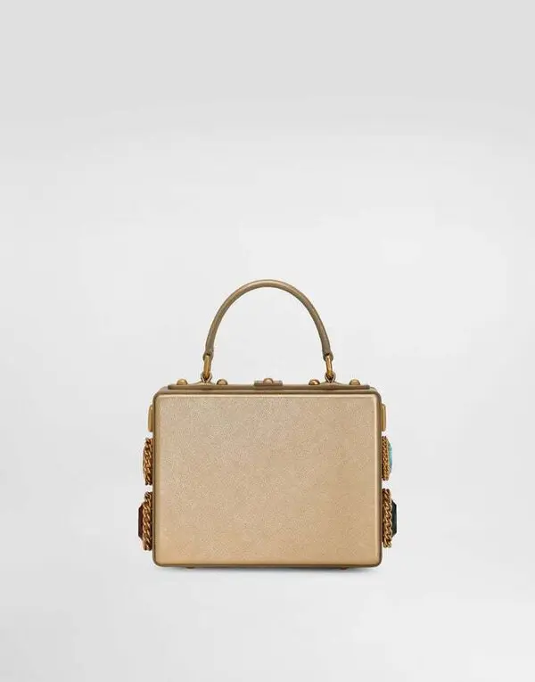 Dolce & Gabbana Jewel-embellished Box Tote Bag