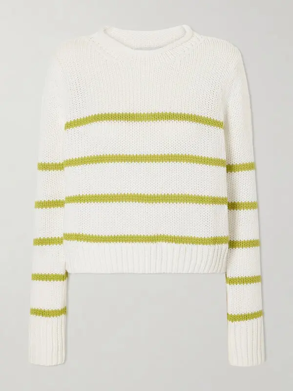 LA LIGNE Mini Marina Striped Cotton Sweater - Multi