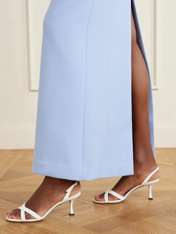 Rebecca Vallance Ayli̇n One-shoulder Embellished Cady Maxi Dress