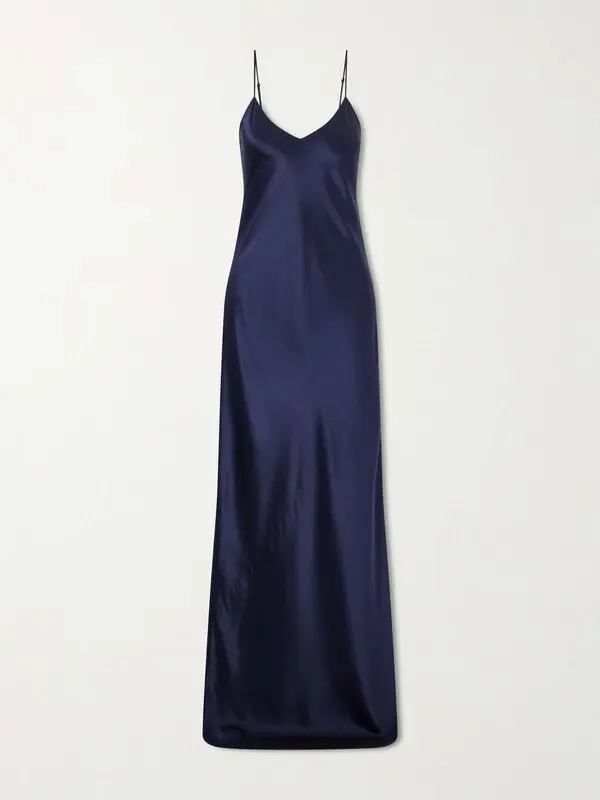 NILI LOTAN Cami Silk-satin Gown
