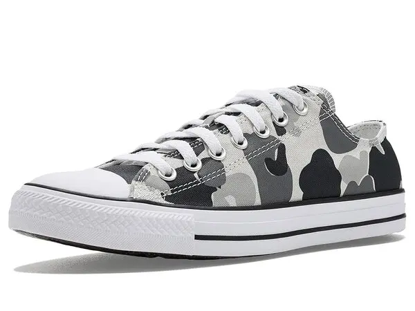 CONVERSE Chuck Taylor All Star Camo Low Top Sneakers Sandals Light Grey/grey Area