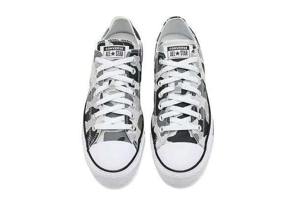 CONVERSE Chuck Taylor All Star Camo Low Top Sneakers Sandals Light Grey/grey Area