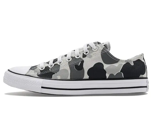 CONVERSE Chuck Taylor All Star Camo Low Top Sneakers Sandals Light Grey/grey Area