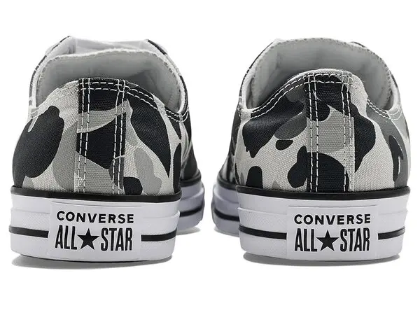 CONVERSE Chuck Taylor All Star Camo Low Top Sneakers Sandals Light Grey/grey Area