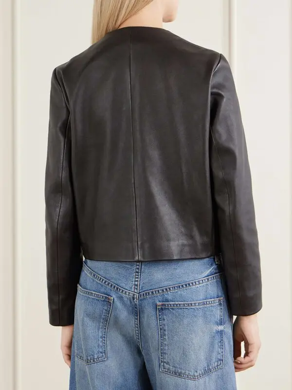 NILI LOTAN Ophelie Leather Jacket