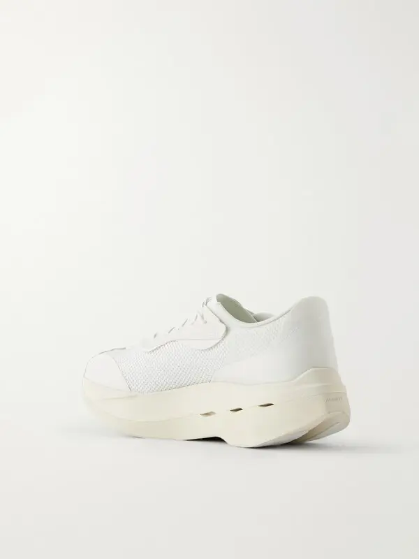 On Cloudbloom Stretch-knit And Mesh Sneakers - Neutrals