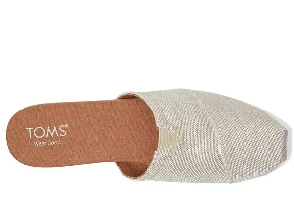 Toms Alpargata Mule Shoes Natural