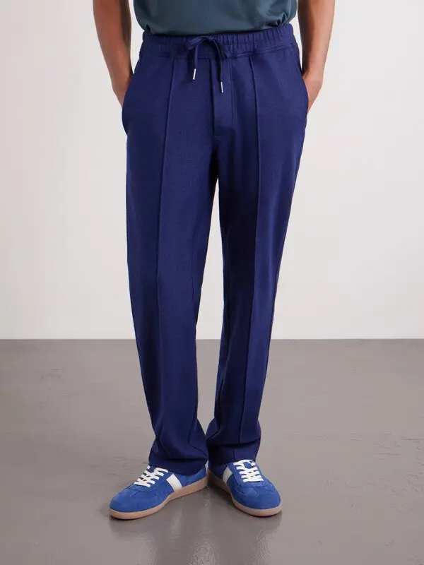 TOM FORD Straight-leg Pintucked Cashmere Sweatpants