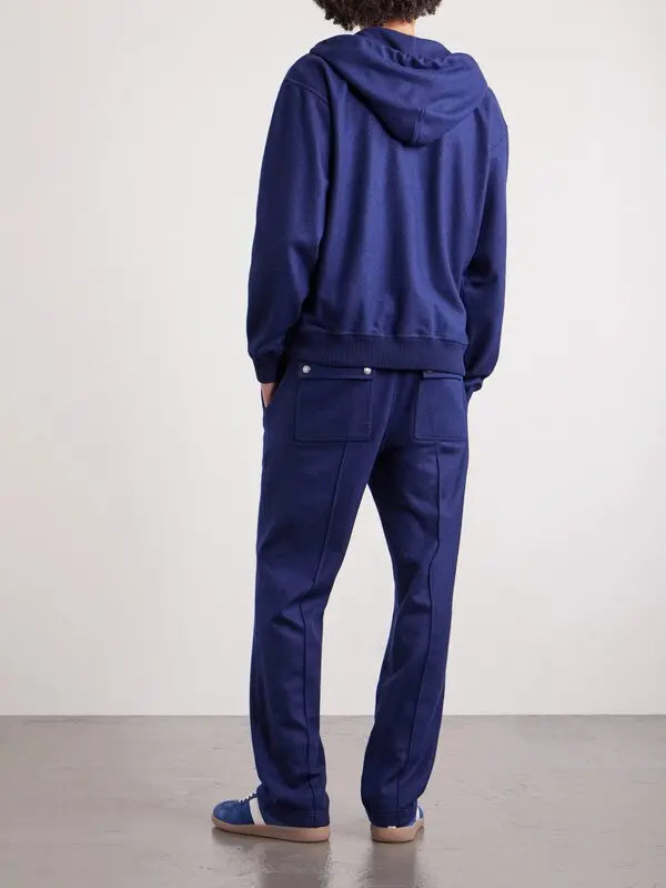 TOM FORD Straight-leg Pintucked Cashmere Sweatpants