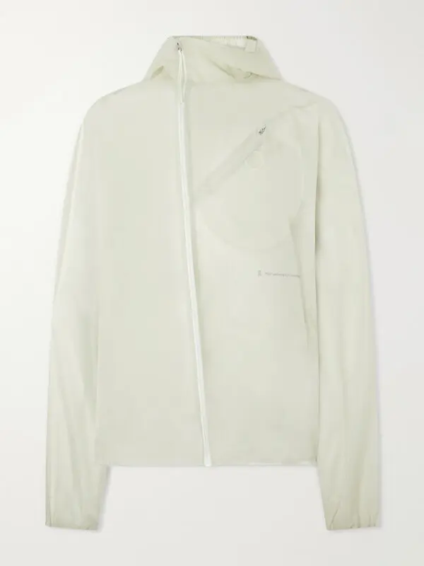 On Paf Zero Logo-print Shell Jacket - Neutrals