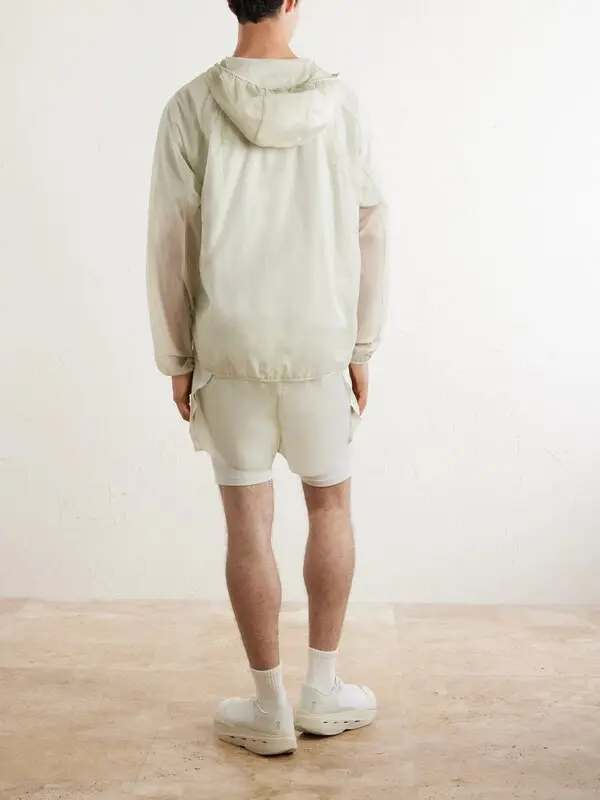 On Paf Zero Logo-print Shell Jacket - Neutrals