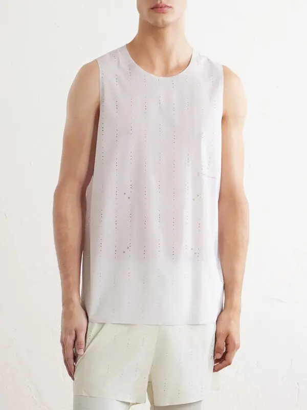 On Paf Zero Recycled-jersey Running Top - Neutrals